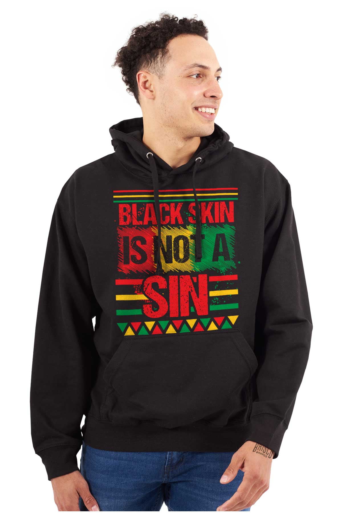 Black History Black Is Skin Not A Sin Hoodie Sweatshirt Women Men ...