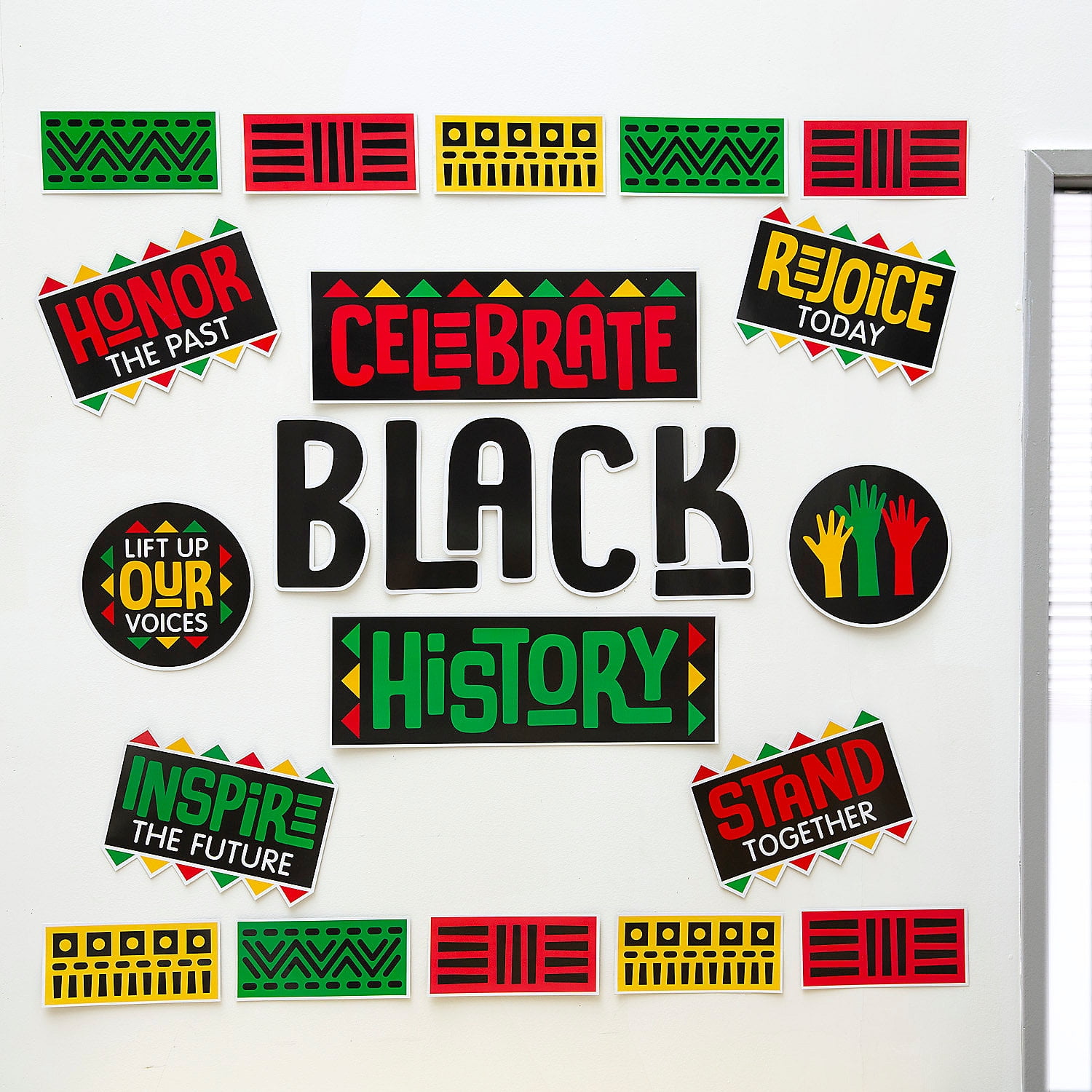 Black History Classroom Wall Statement Piece - 23 Piece - Walmart.com