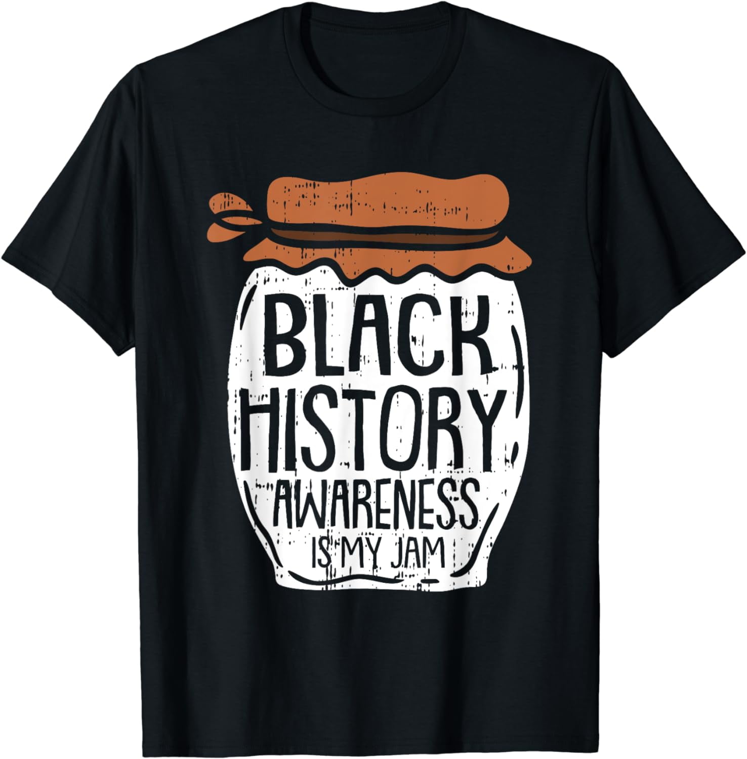 Black History Is My Jam Cool BLM Melanin African American T-Shirt ...
