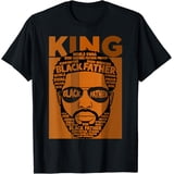 Black History King Father Melanin African American Dad Men T-Shirt ...