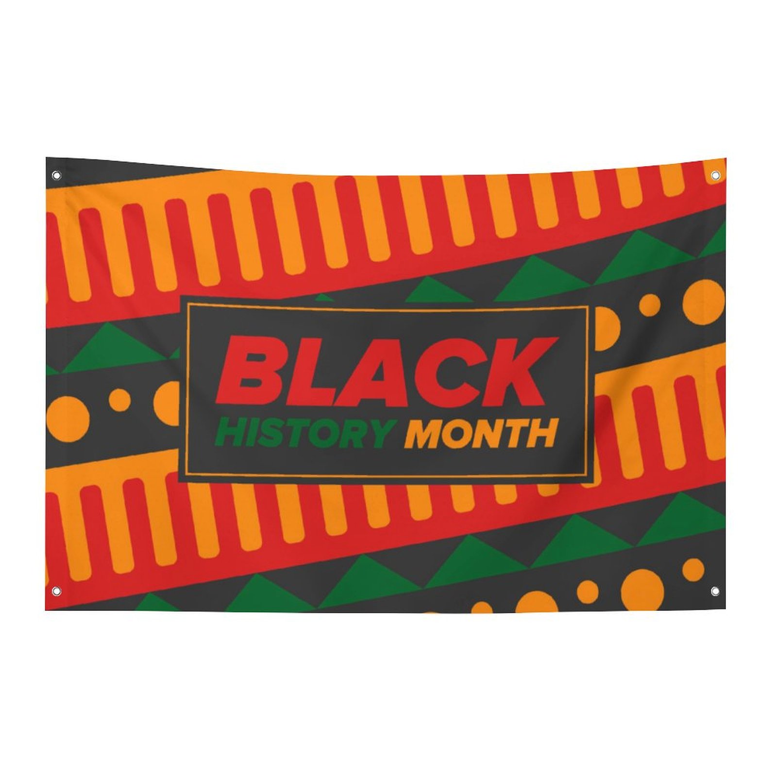 Black History Month 2025 Tapestry Banner Backdrop Flag Background ...