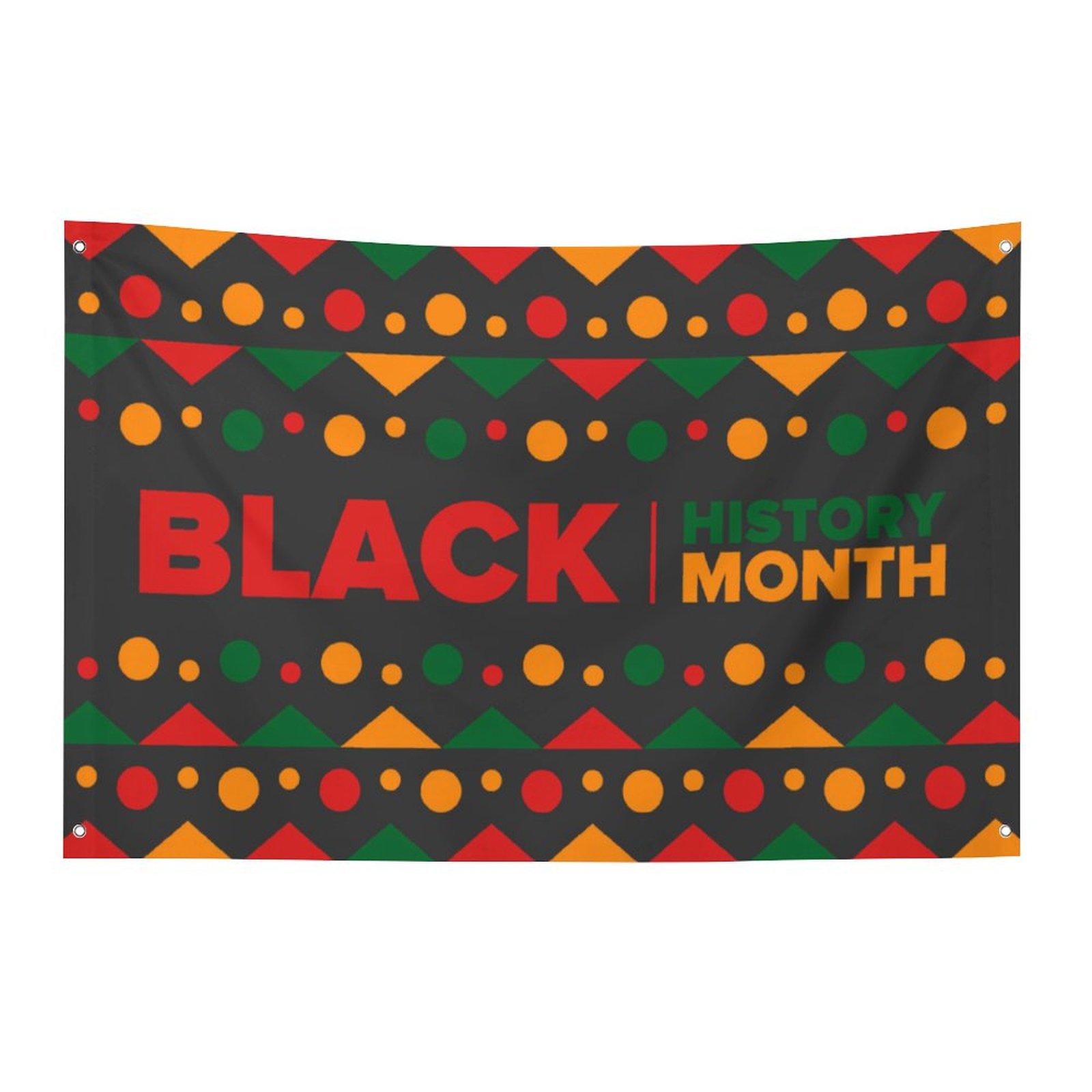 Black History Month 2025 Tapestry Banner Backdrop Flag Background ...
