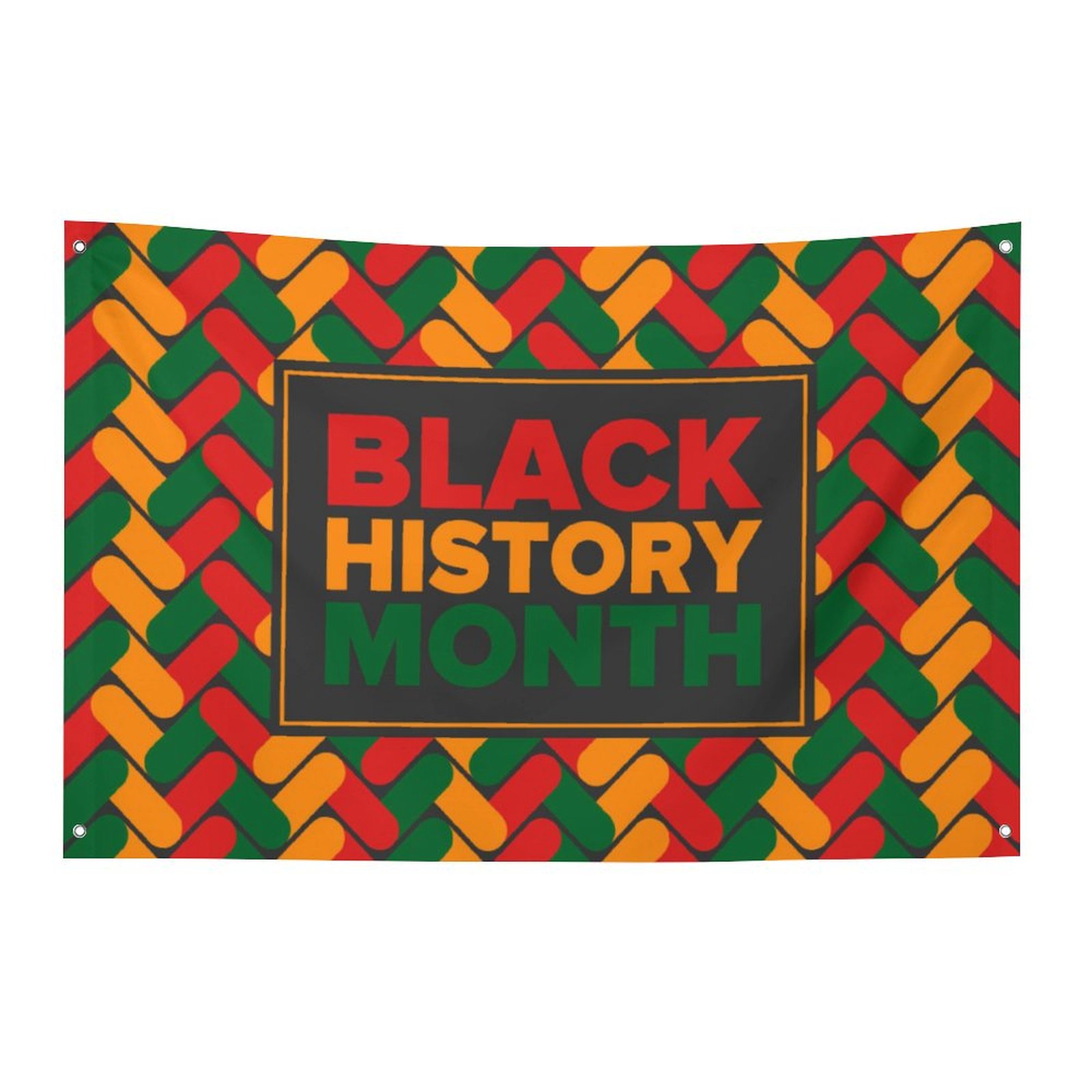 Black History Month 2025 Tapestry Banner Backdrop Flag Background ...