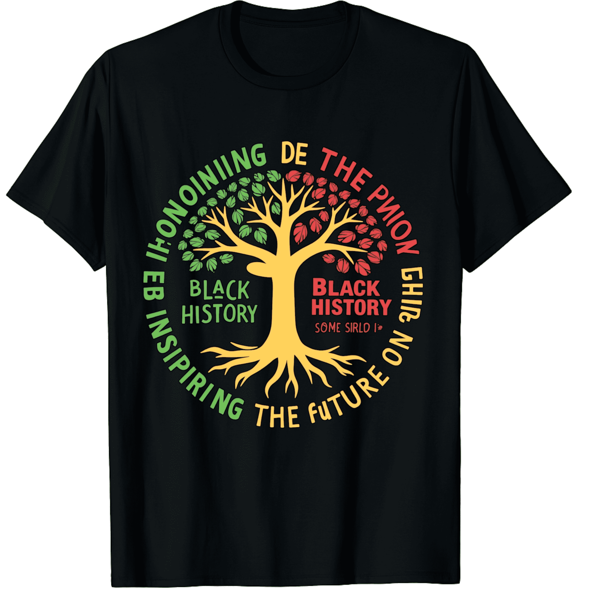 Black History Month African American Culture Pride Men Women Short ...