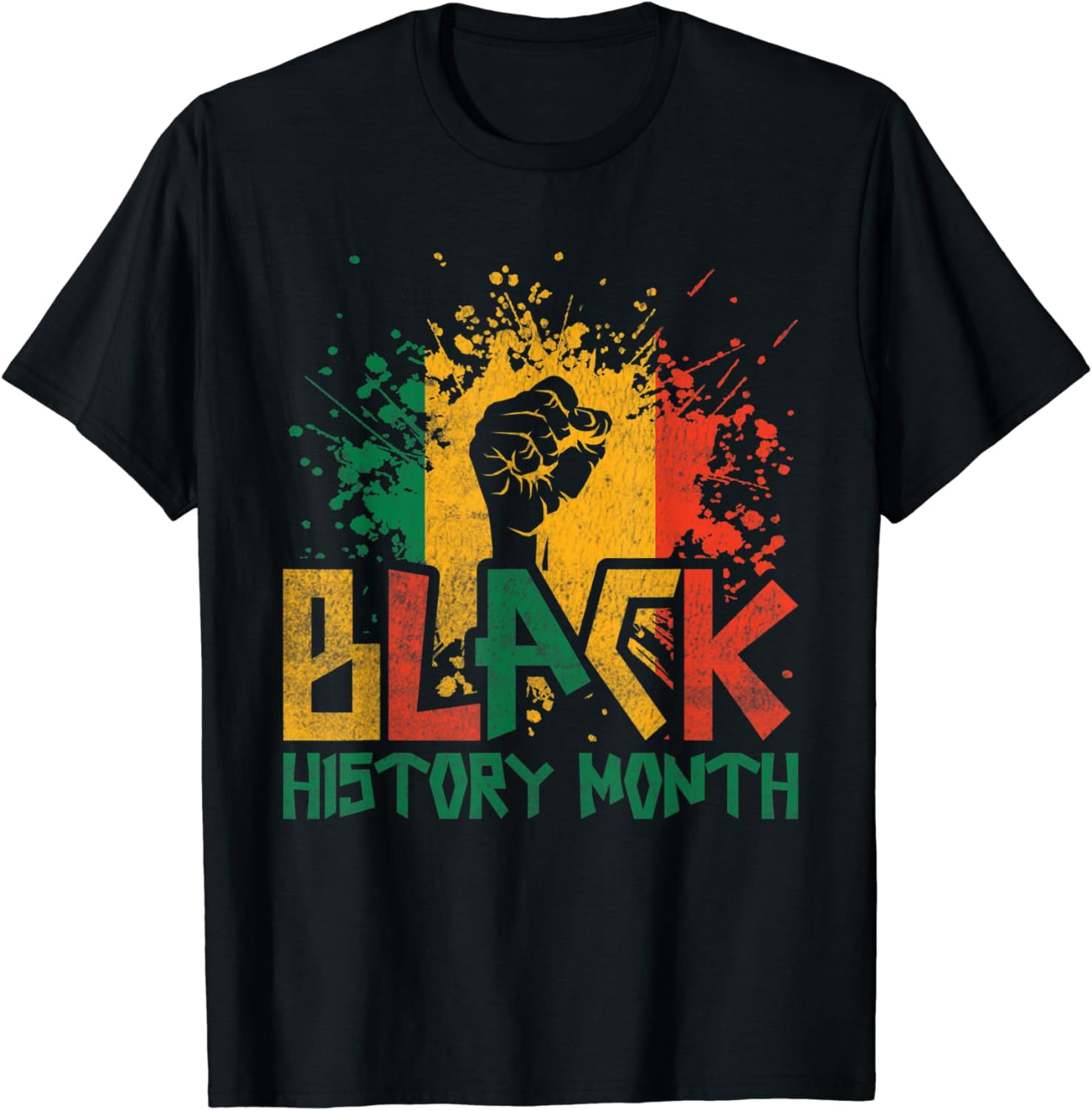 Black History Month African Roots Pride BHM T-Shirt - Walmart.com