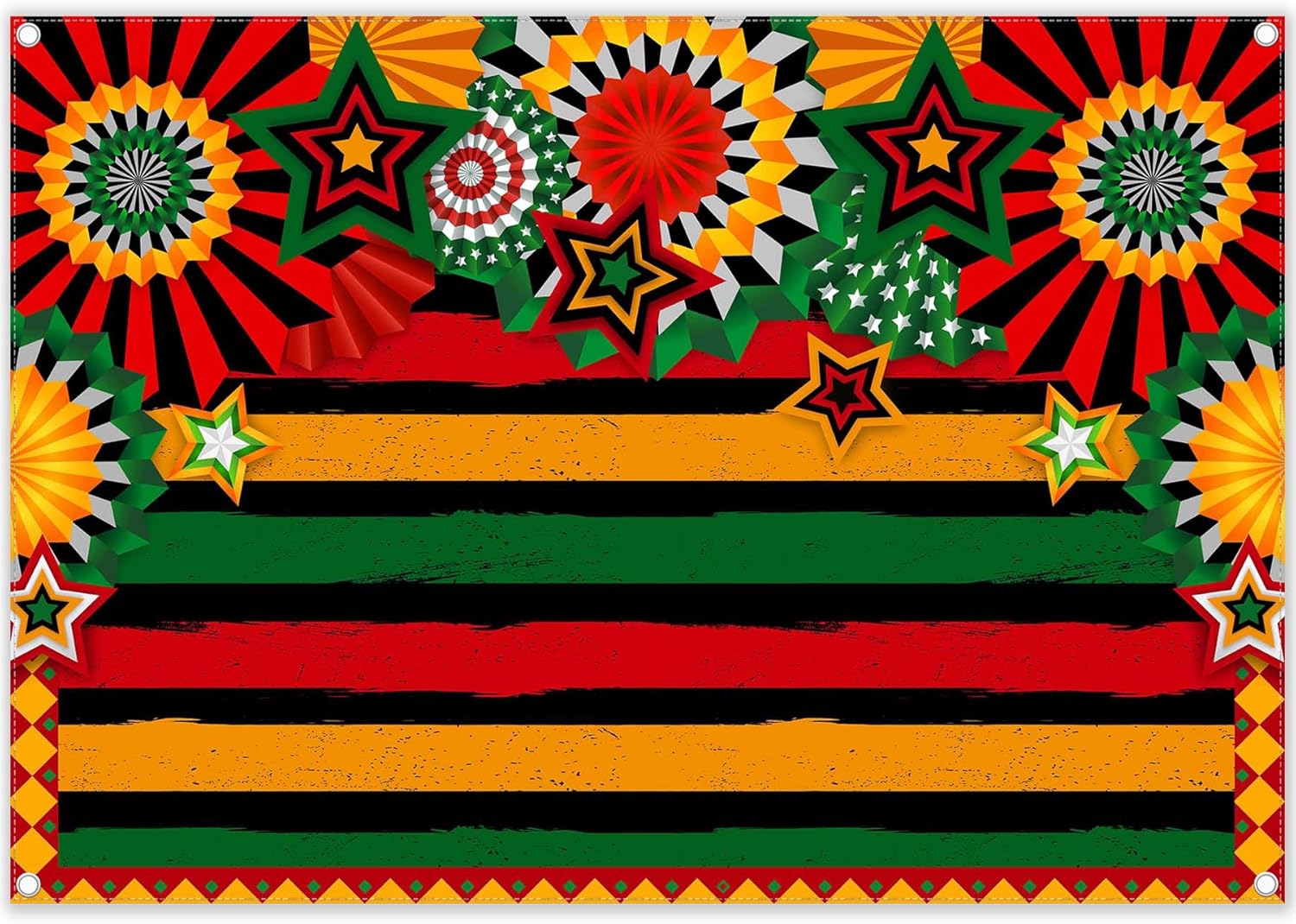 Black History Month Backdrop African American Holiday Party Photography ...