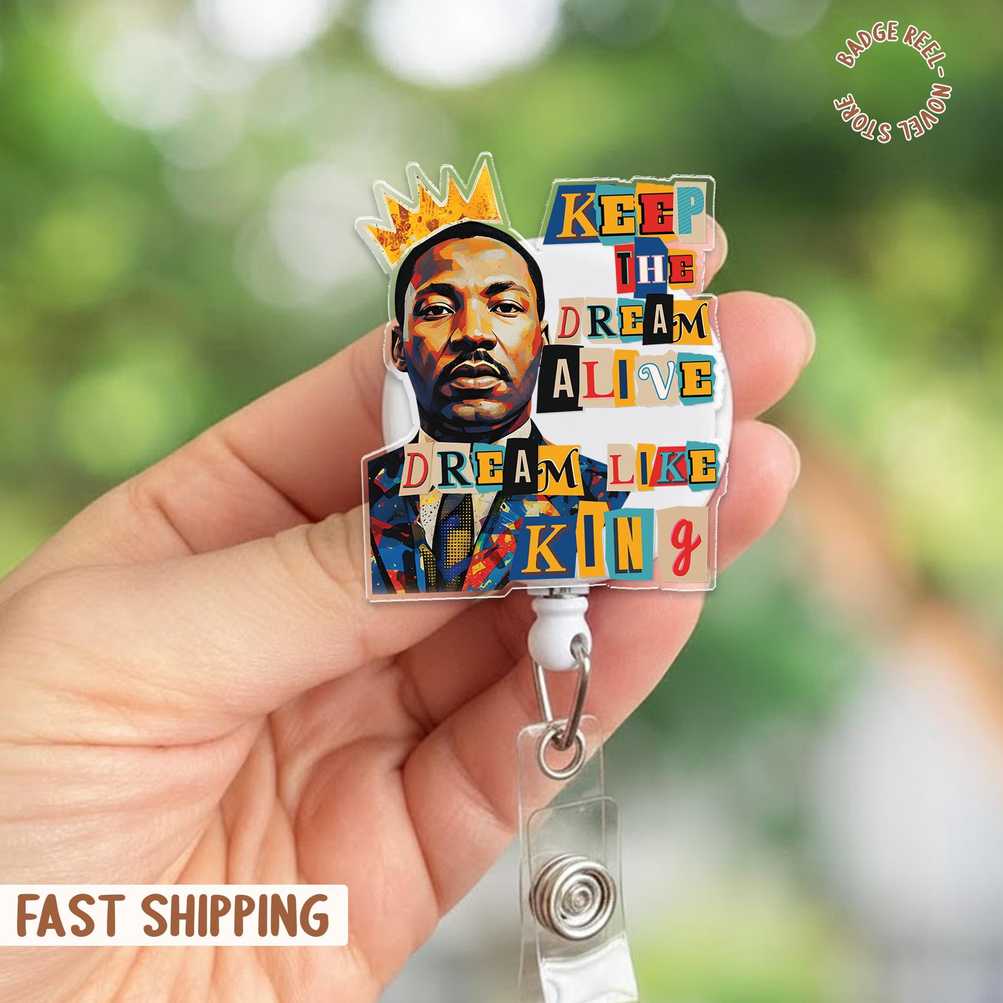 Black History Month Badge Reel, African American Pride ID Holder ...