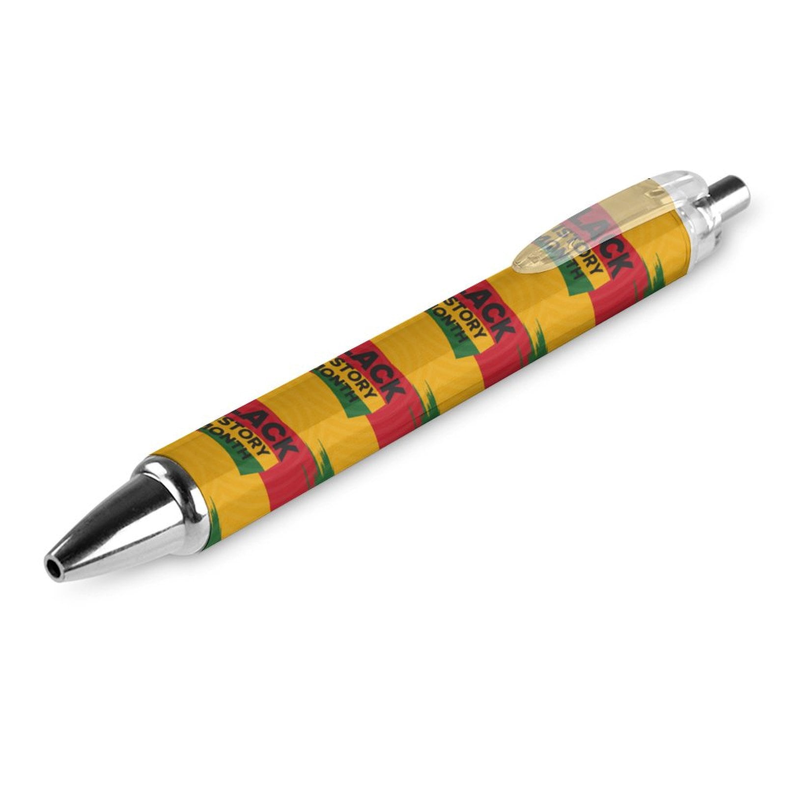 Black History Month Ballpoint Pen Retractable Pens Black Writing Pen ...