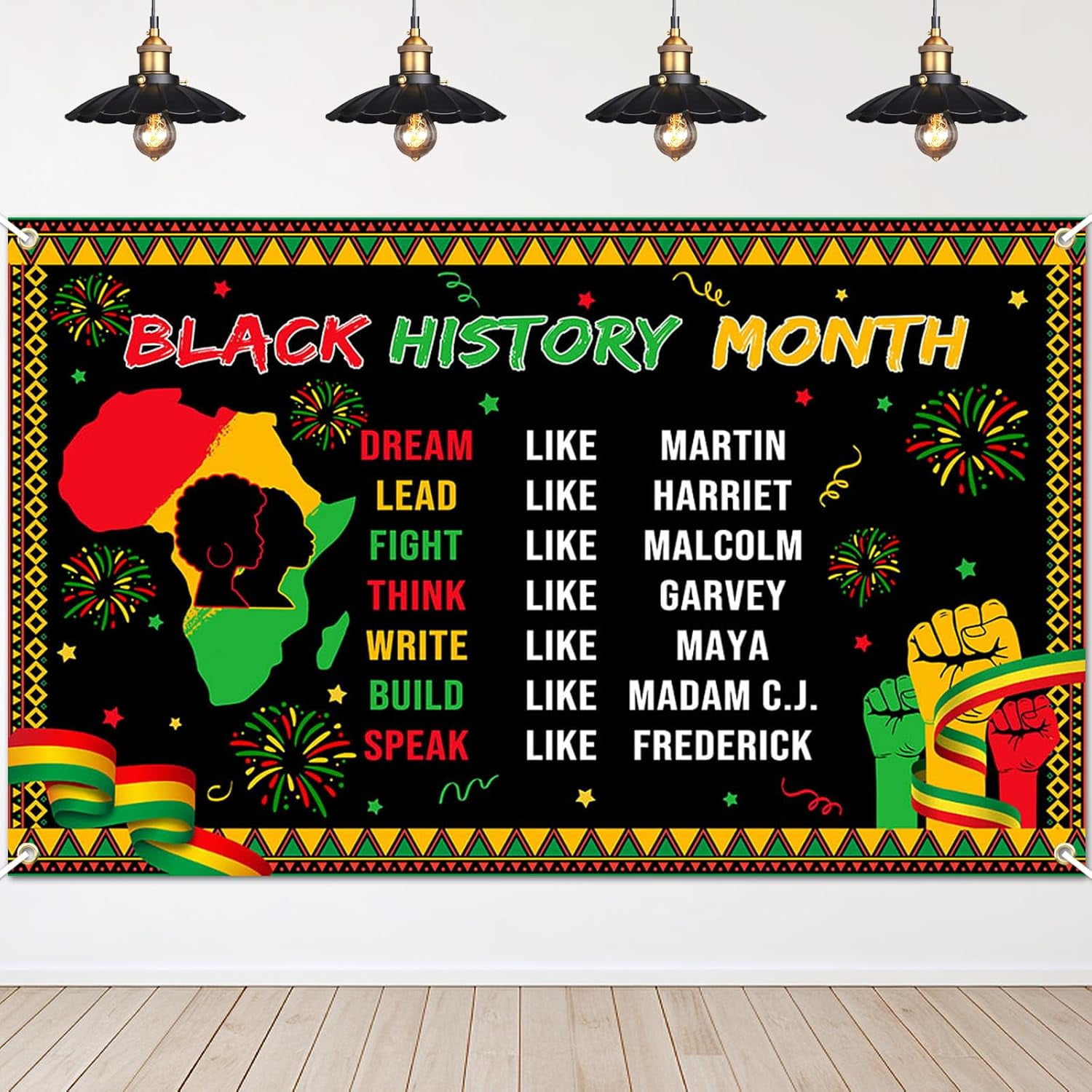 Black History Month Banner Black History Month Photography Backdrop ...