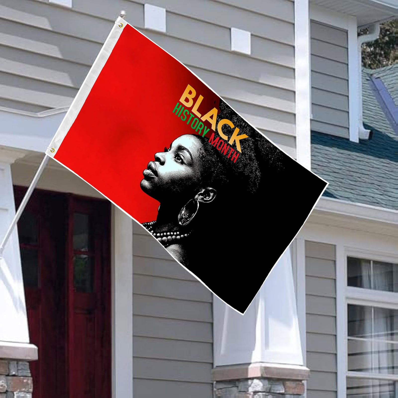 Black History Month Black Lives African Flag 3x5 Ft Flags Decor Double ...