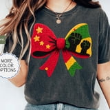 Black History Month Coquette Bow Shirt Latch Hook Yarn Black History ...