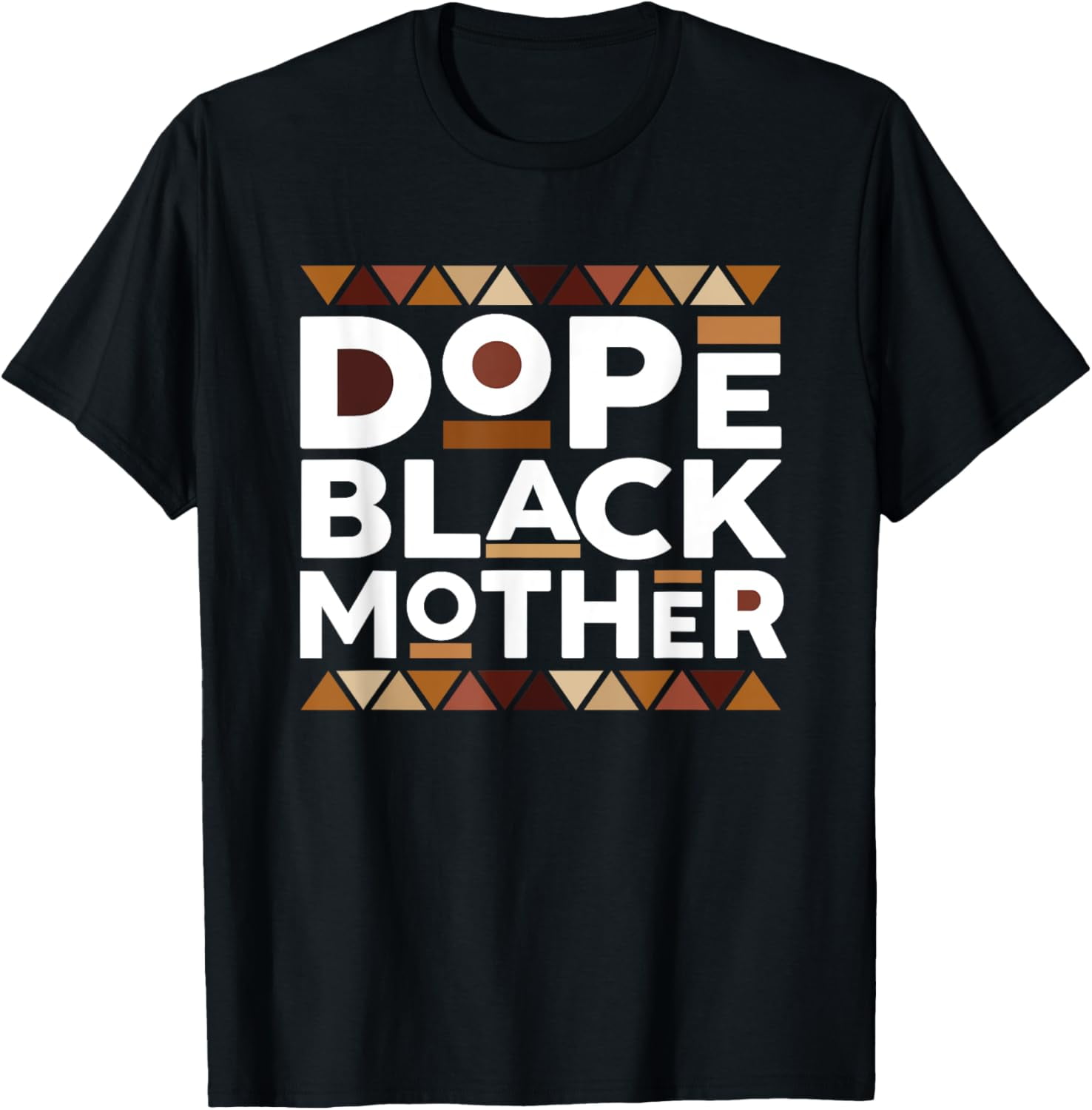 Black History Month Family Matching Brown Dope Black Mother T-Shirt Tee ...