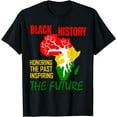 Black History Month Honoring The Past Inspiring The Future T-Shirt ...