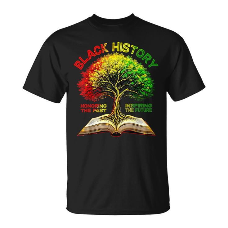 Black History Month Inspiring The Future T-Shirt – African Tree Roots ...