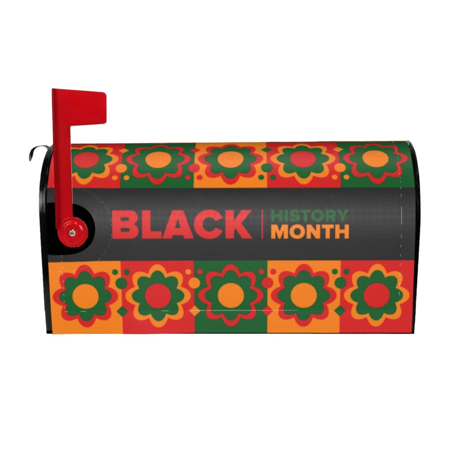 Black History Month Mailbox Decoration Protective Covers Magnetic ...