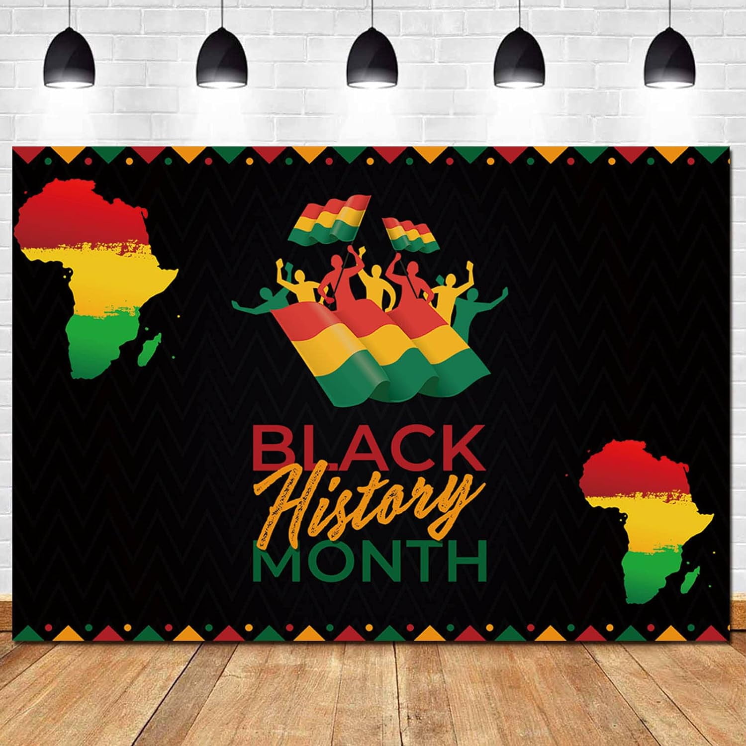 Black History Month Photography Backdrop African American February We ...