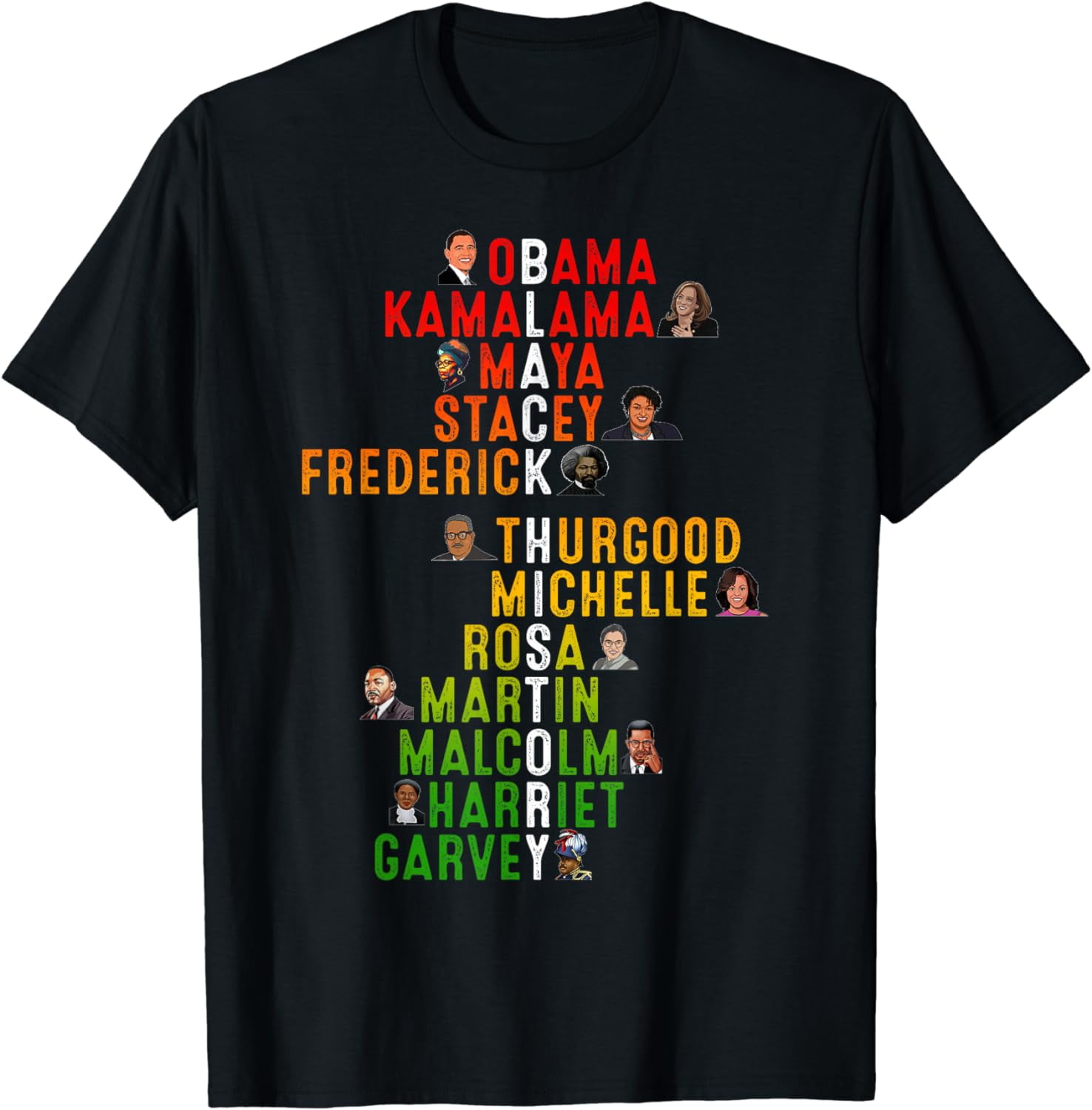 Black History Month Shirts For African Woman Men Kids T-Shirt - Walmart.com