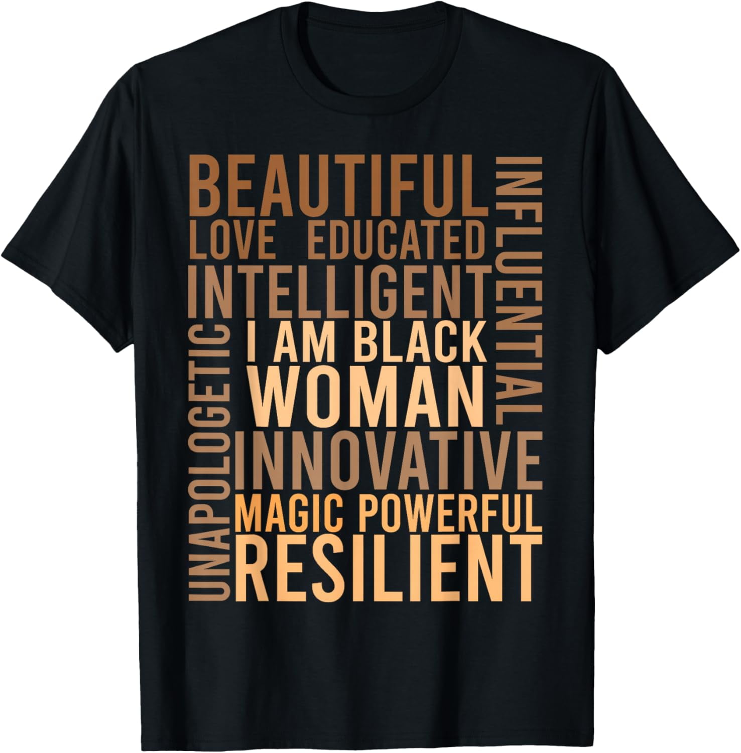 Black History Month Women Short Sleeve T-Shirt – African American Pride ...