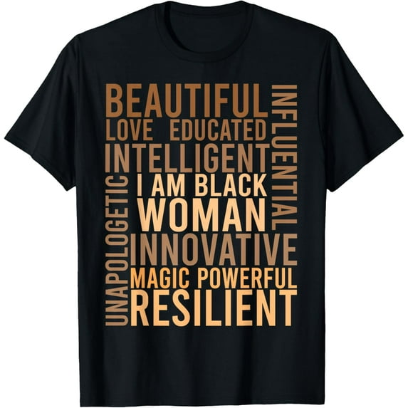 Black History Month Women Short Sleeve T-Shirt – African American Pride ...