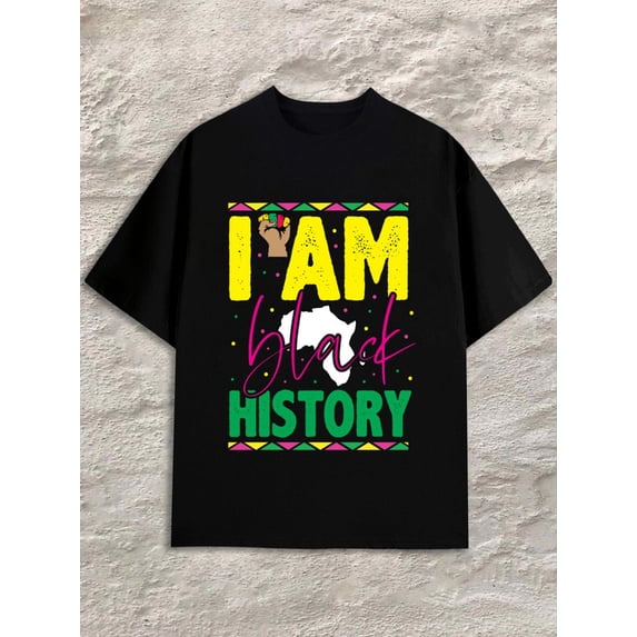 Black History Pride Men's black Daytime and weekend wear Original ...