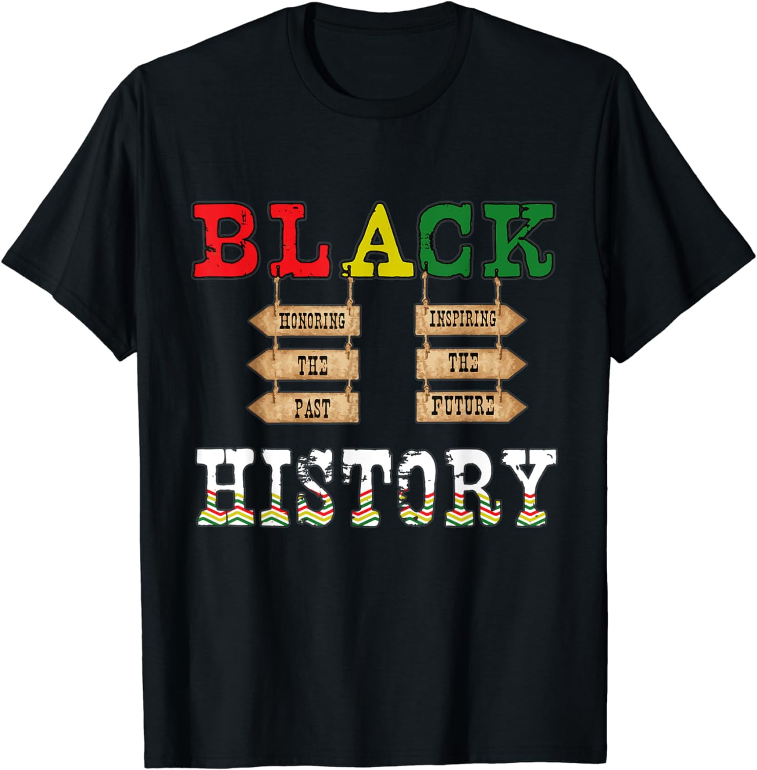 Black History T Shirt African Pride Month Past Future Gift - Walmart.com