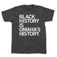 Black History is Omahas History TShirt Trending Tee Best Gift Shirts ...