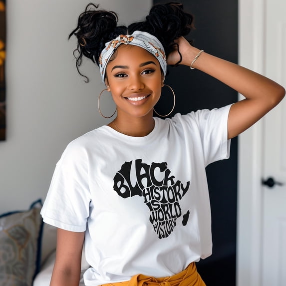 Black History is World History Shirt African Heritage Apparel Cultural ...
