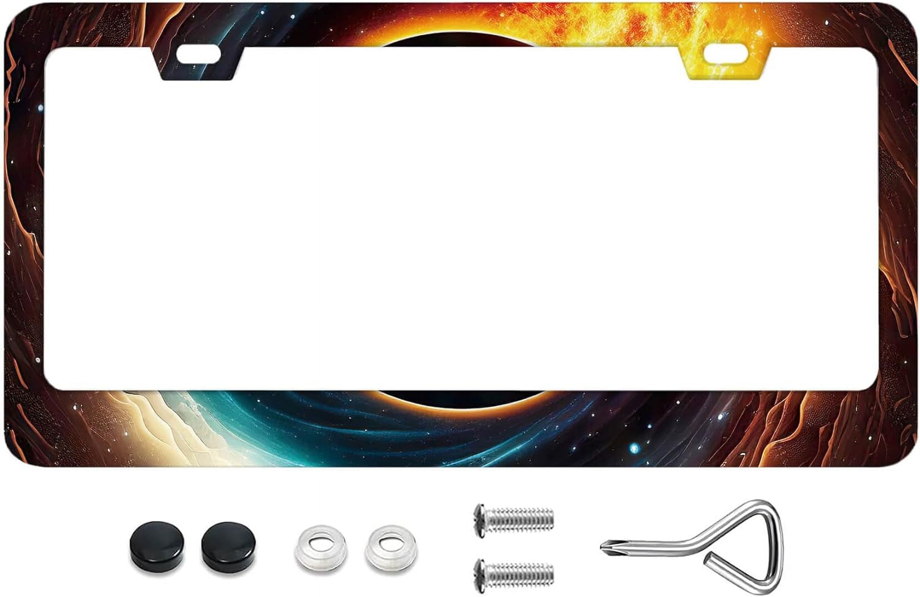 Black Hole with Burning Rim in Outer Space Pattern Decorative License ...