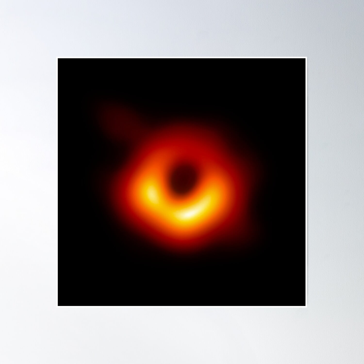 Black Hole First Picture M87 Poster Wall Art, Modern Wall Decor, 30x30 UNFRAMED - Walmart.com