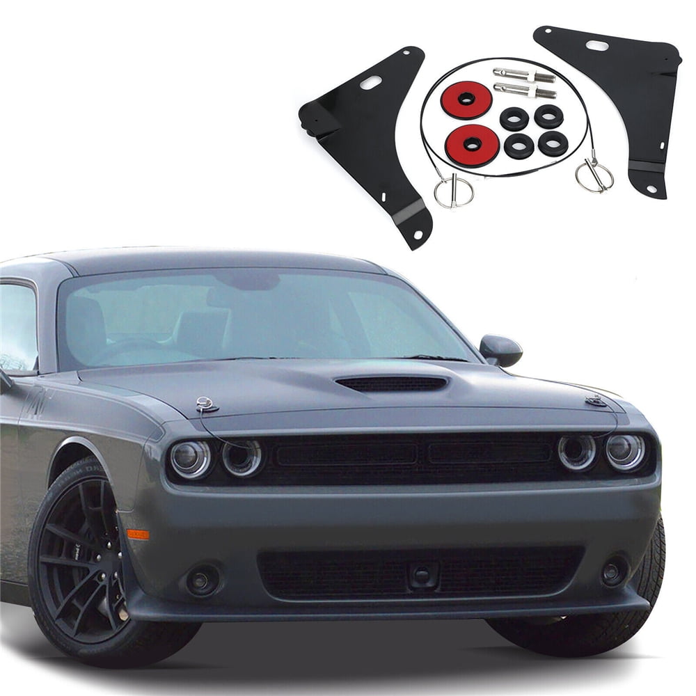 Dodge Challenger Hood Pins