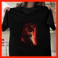 Black Hoodie with Red Warrior Knight Roman Soldier Armor Graphic Print ...