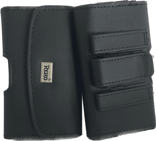 Consumer Cellular Verve Snap Flip Phone - Black Horizontal Leather Case ...