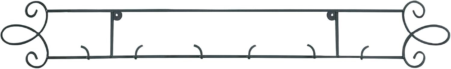 Black Horizontal Plate Rack (3 Place) - Durable & Sturdy Metal Finish ...