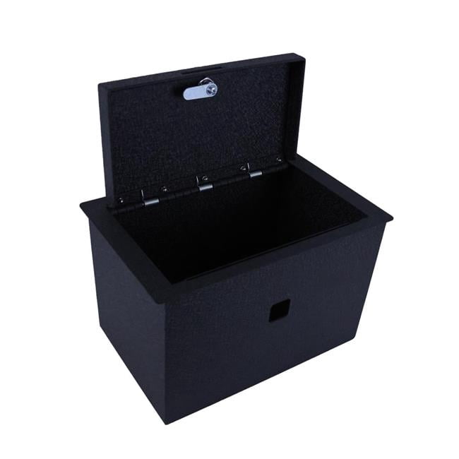 Black Horse ASDR03 Center Console Safe Security Lock Box with 4 Digit ...