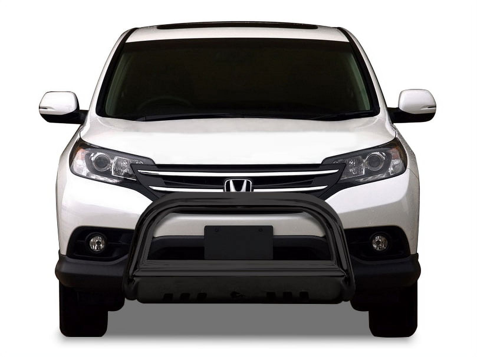 Black Horse Bull Bar Skid Plate Black Compatible with 2013-2016 Acura ...