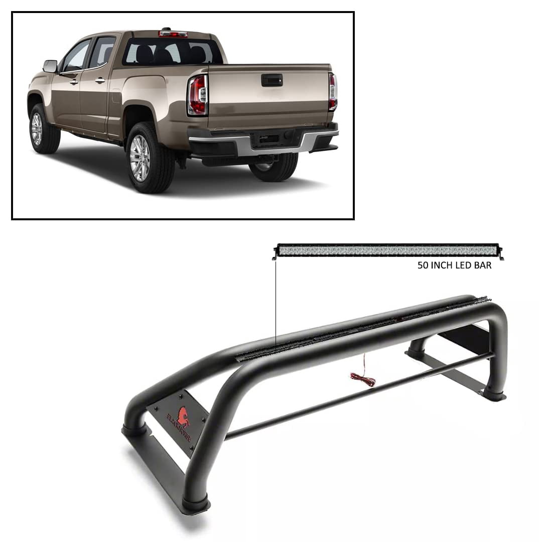 Black Horse Classic Roll Bar Kit Black Compatible with 2015-2022 ...