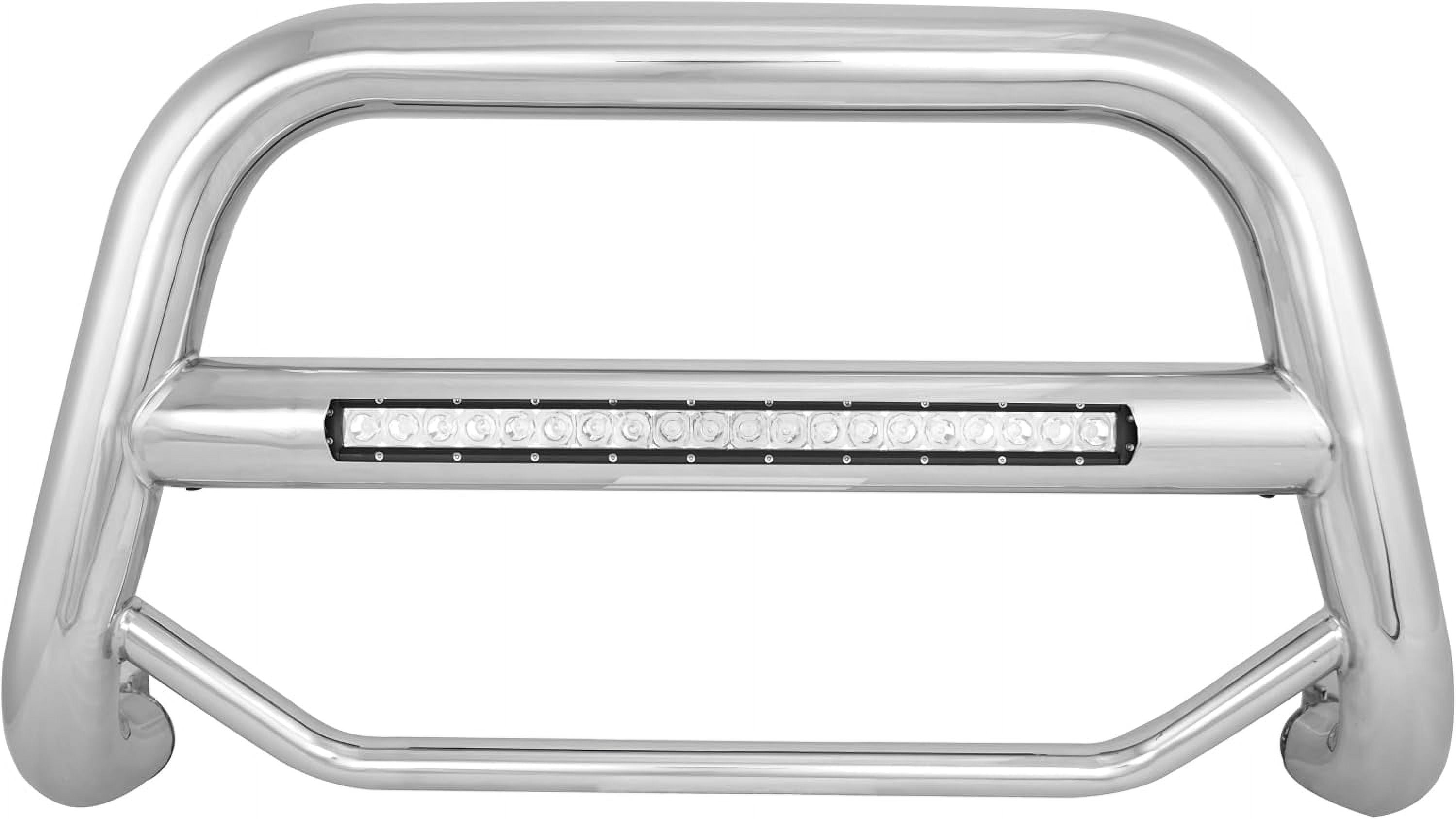 Black Horse Max Beacon Bull Bar No Skid Plate Stainless Steel ...