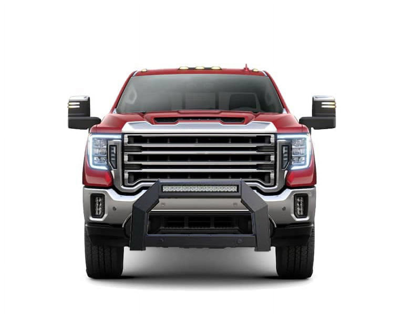 Black Horse Off Road Armour Bull Bar Matte Black Steel Ab Gm27 Fits ...