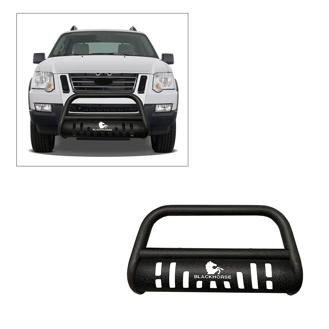 Black Horse Off Road Bull Bar T Textured Black Steel Cbt C205sp ...