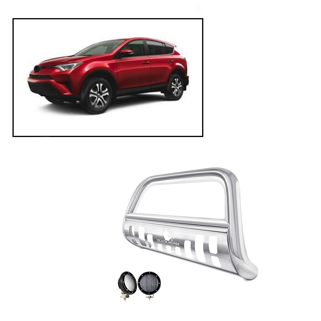 Black Horse Off Road CBSTOB4401SPPLFB Bull Bar with Skid Plate for ...