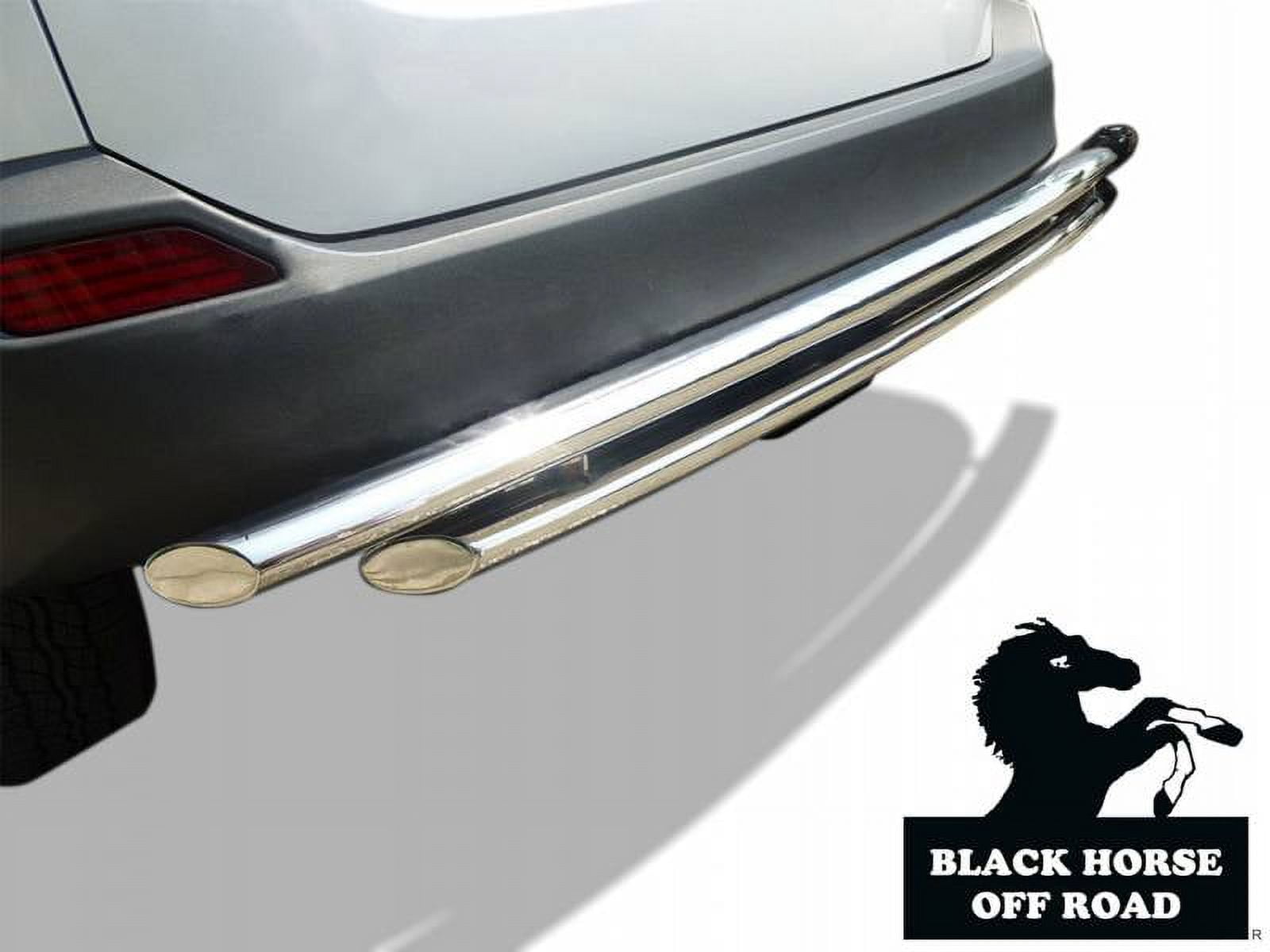 Black Horse Off Road CRDLTOT202S Rear Bumper Guard for Toyota RAV4 ...