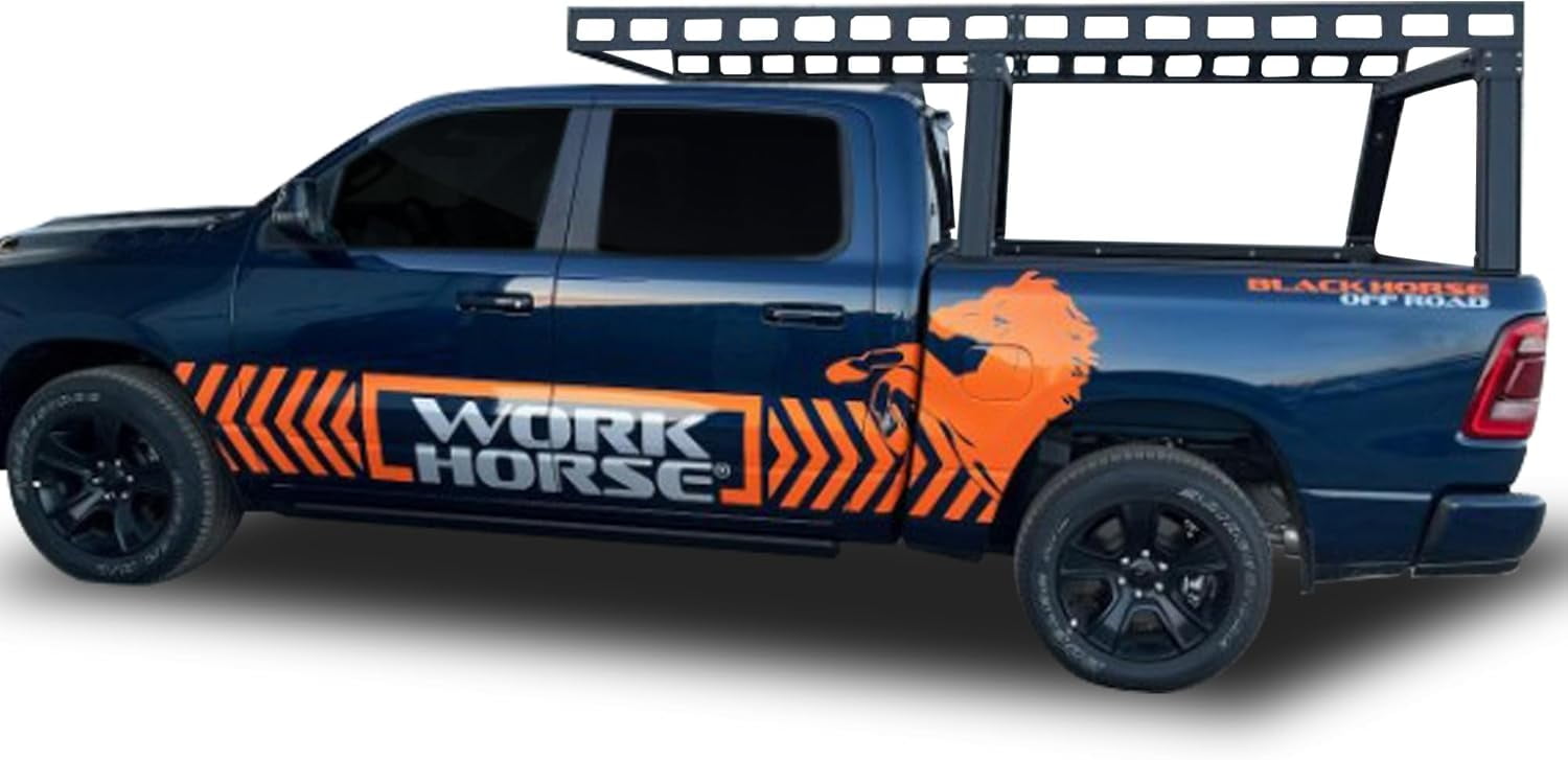 Black Horse Off Road CSFRHD55B Heavy Duty Over Cab System - Walmart.com