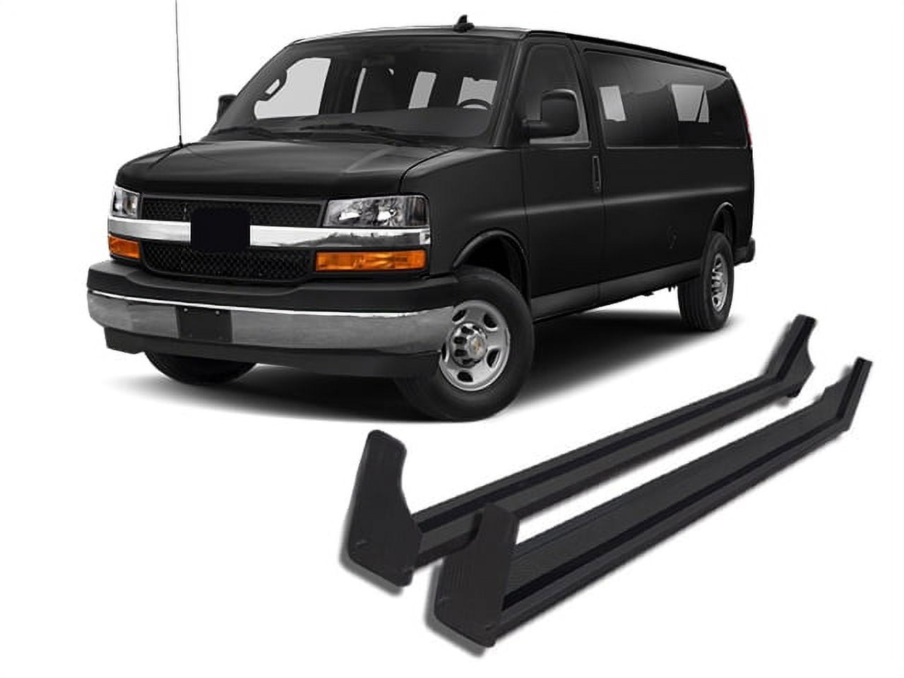 Black Horse Off Road Commercial Running Boards Black Aluminum Run102a ...