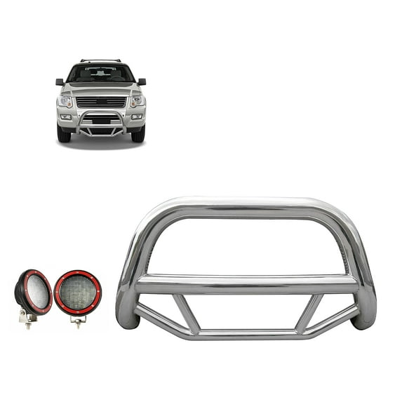 Black Horse Off Road MBSFOC2005PLFR Max Bull Bar Kit - Walmart.com