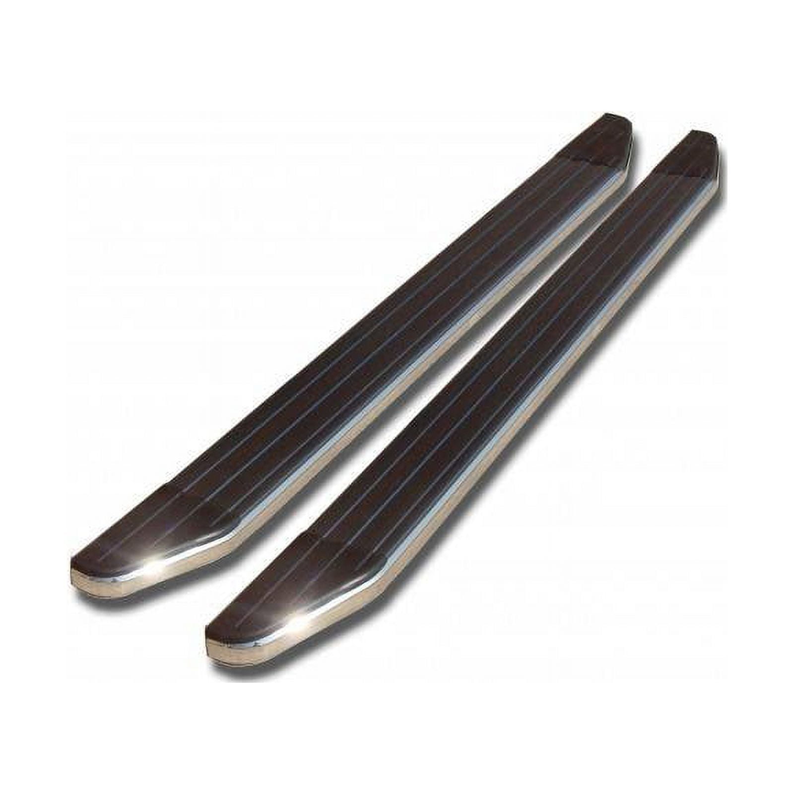 Black Horse Off Road Pr W2076 Black Aluminum 2 Pieces Running Board ...