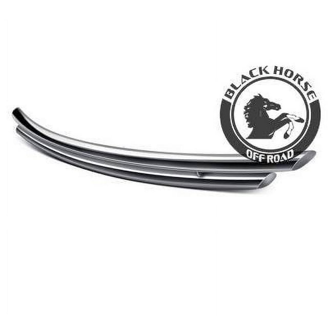 Black Horse Off Road Rear Bumper Guard Stainless Steel Stainless Steel ...