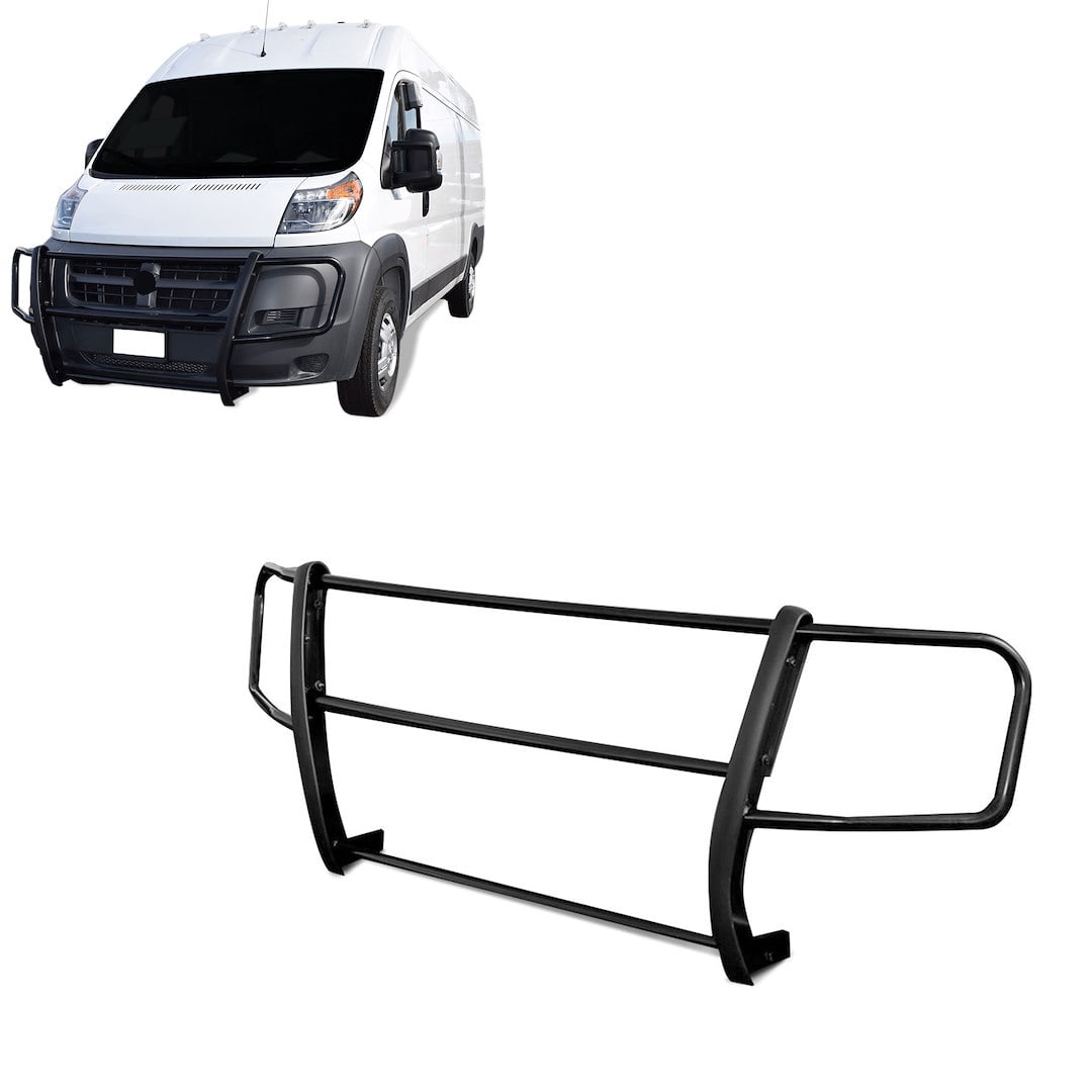 Black Horse Off Road Spartan Grille Guard Black Steel 17Doprma Fits ...
