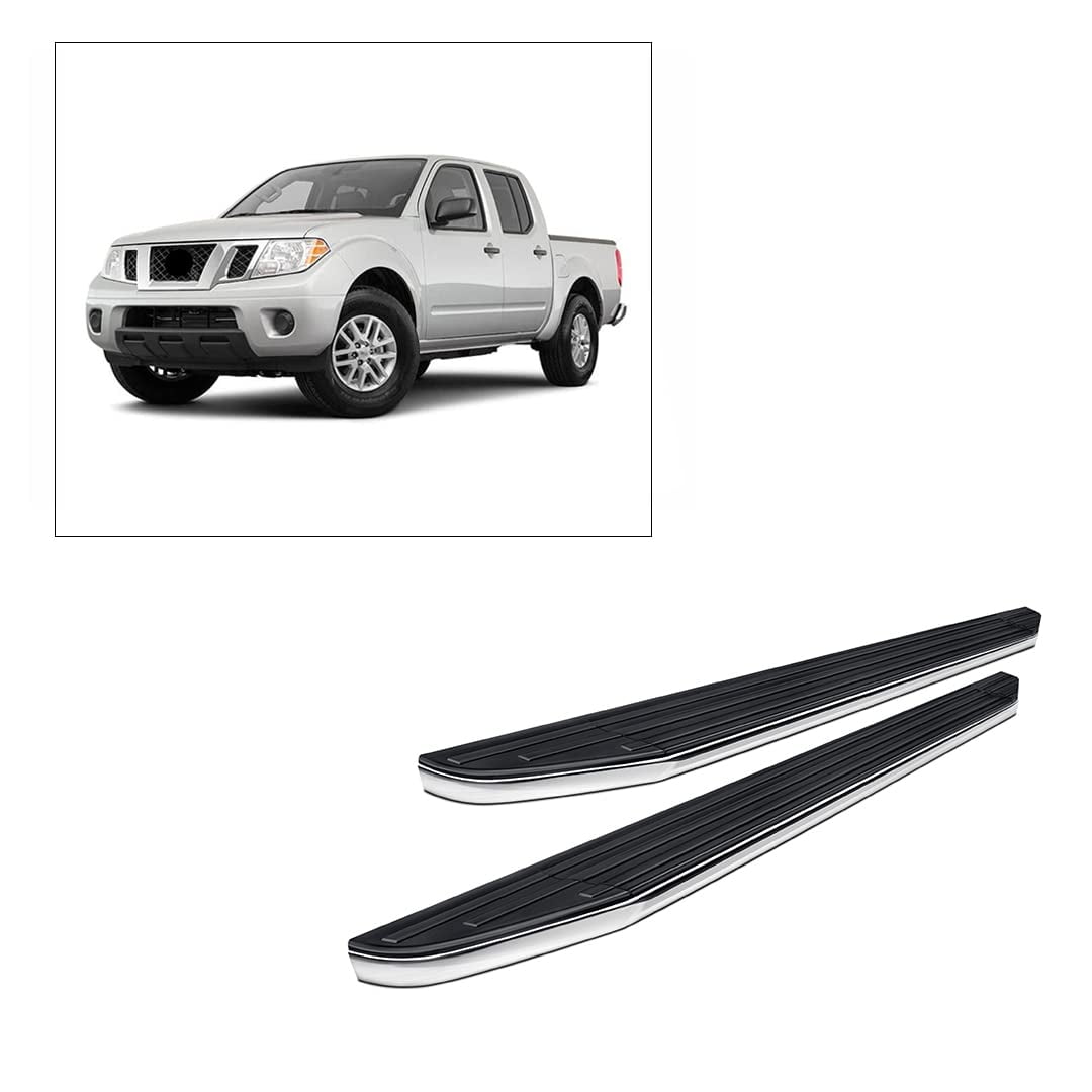 Black Horse Premium Running Boards Black Compatible with 2005-2024 ...
