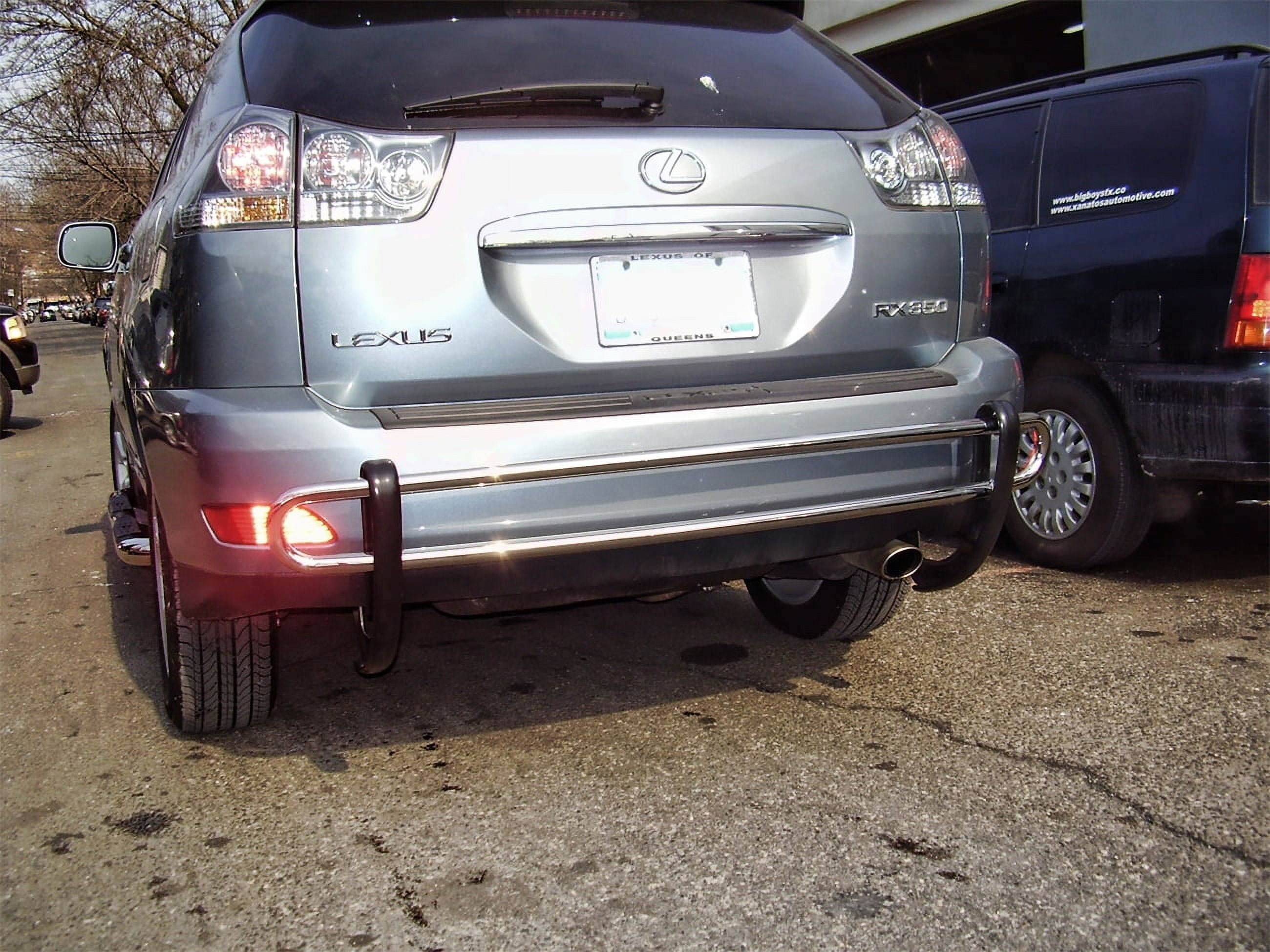 Black Horse Rear Bumper Guard 8D091016SS For 08-16 Highlander Rear ...