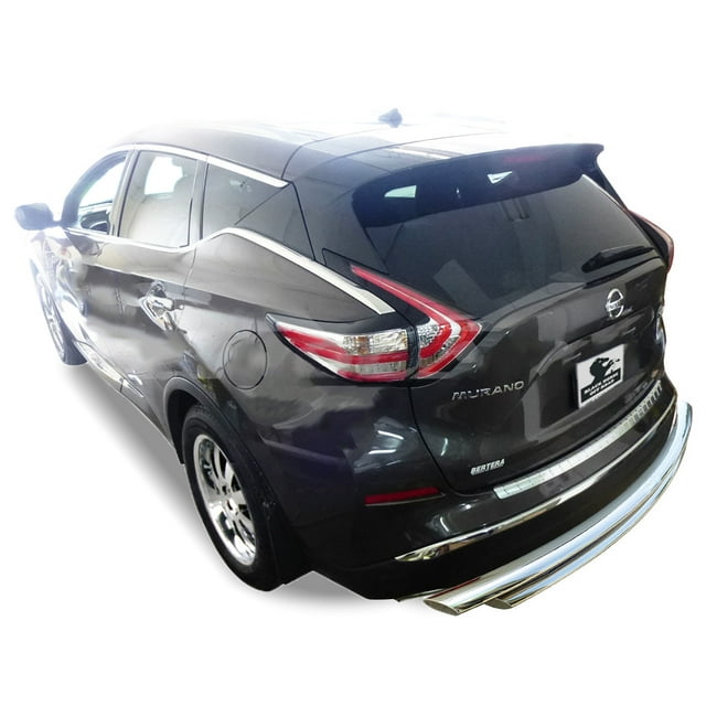 Black Horse Off Road Rear Bumper Guard Stainless Steel Stainless Steel ...